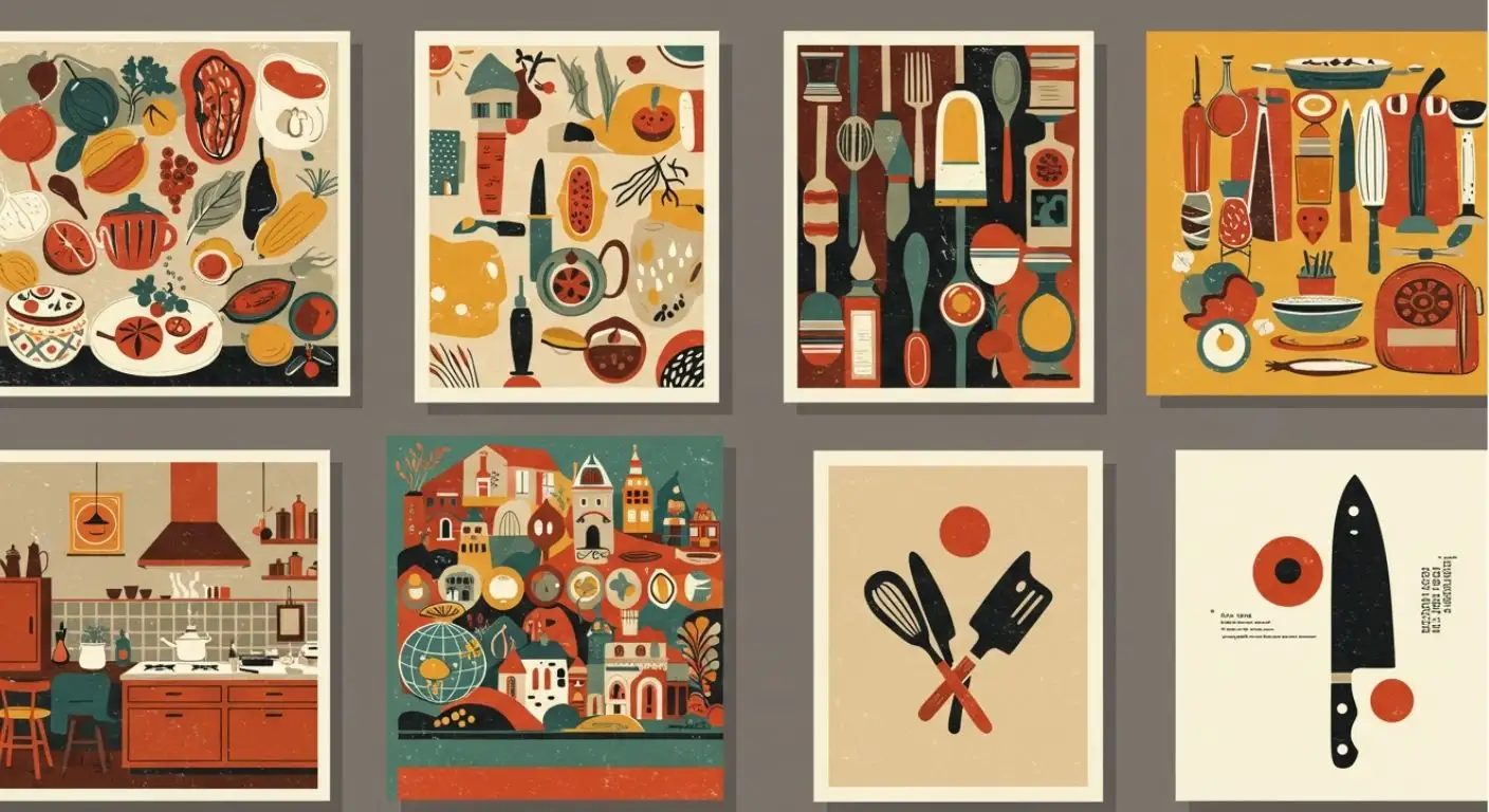 6 Unique Kitchen Artwork Ideas To Add Charm To Your Walls