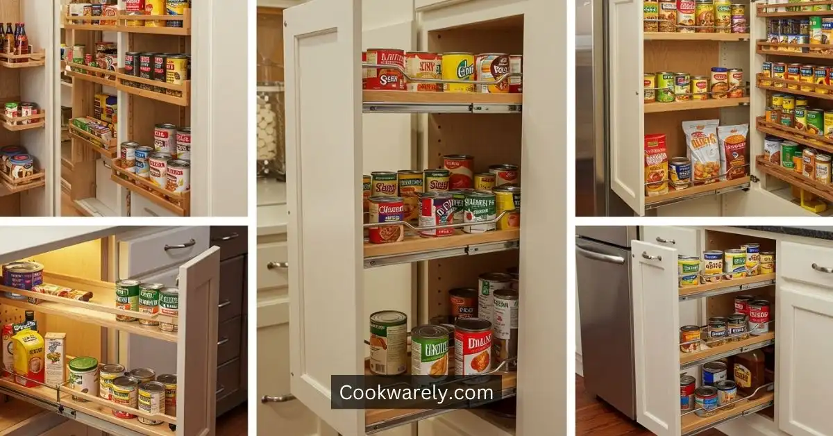 6 Innovative Pull-Out Pantry Ideas