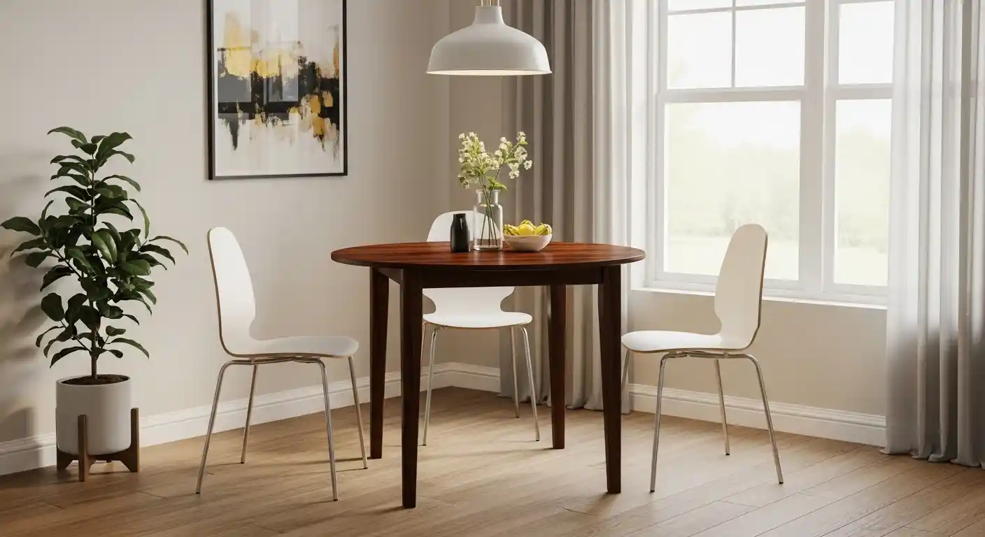 23 Small Round Dining Table Decor Ideas To Maximize Style And Space