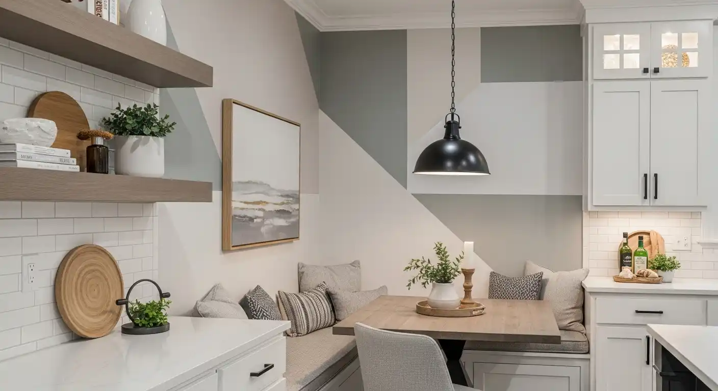 23 Trendy Kitchen Nook Accent Wall Ideas Worth Trying