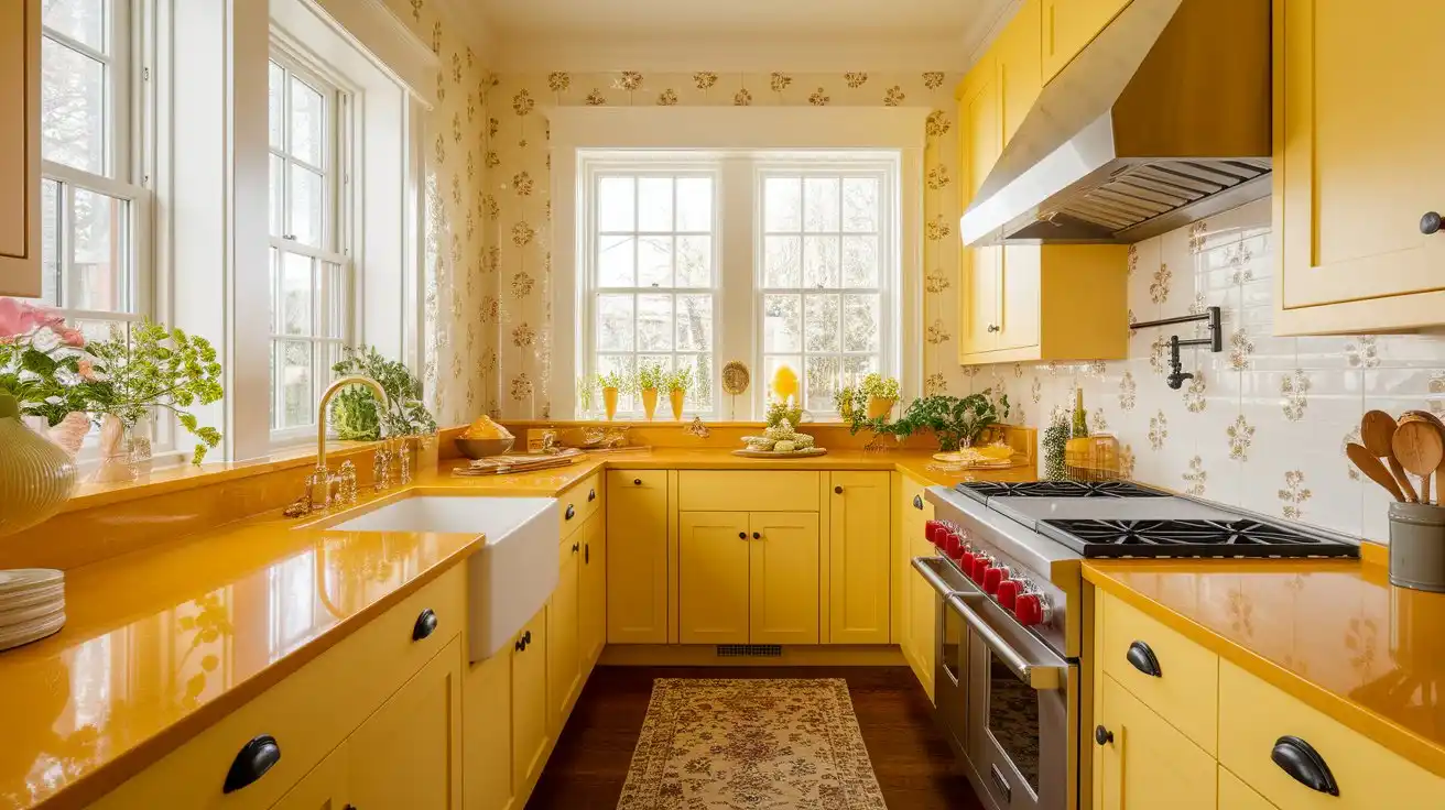 17 Cheerful Butter Yellow Kitchen Ideas To Brighten Your Cooking Space