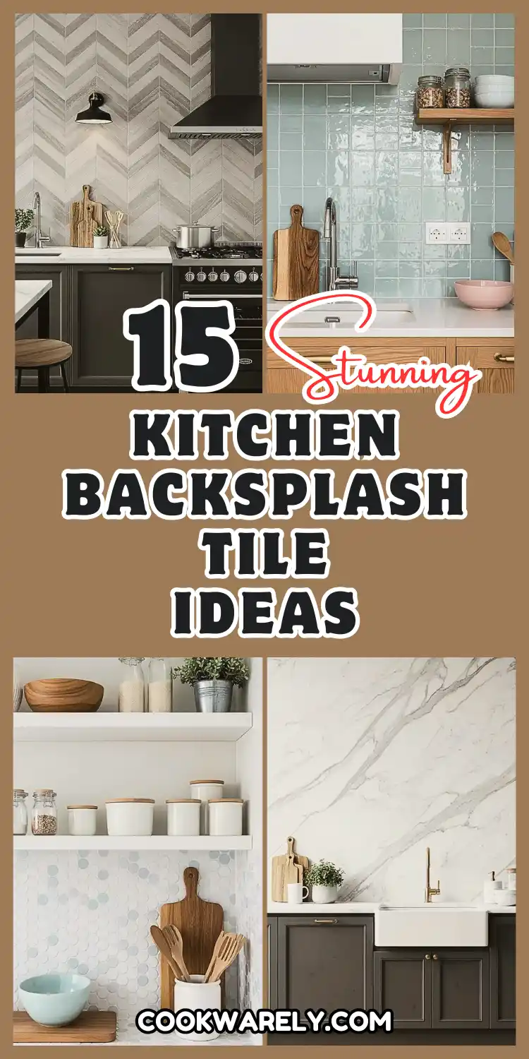 Kitchen Backsplash Tile Designs: 15 Stylish Ideas For Your Space