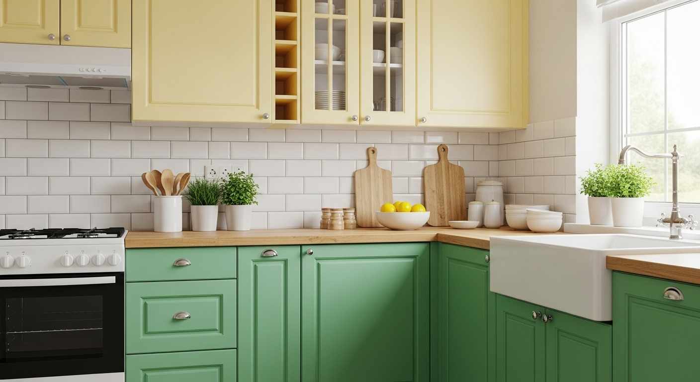 Green And Yellow Kitchen Ideas: 17 Bright & Cheerful Designs