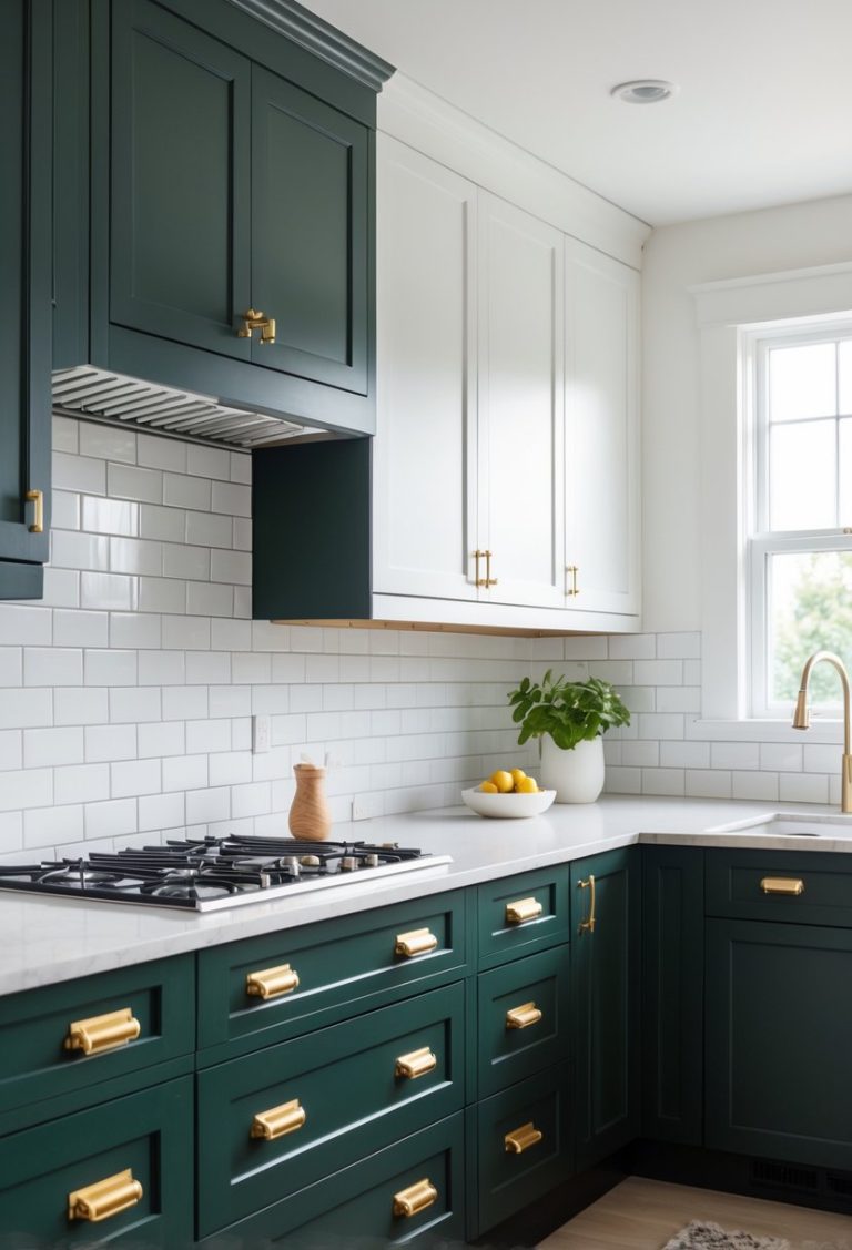 21 Stunning Dark Green Kitchen Ideas
