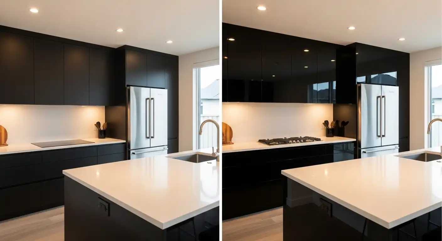 Matte Vs Glossy Kitchen Finishes: The Definitive Guide