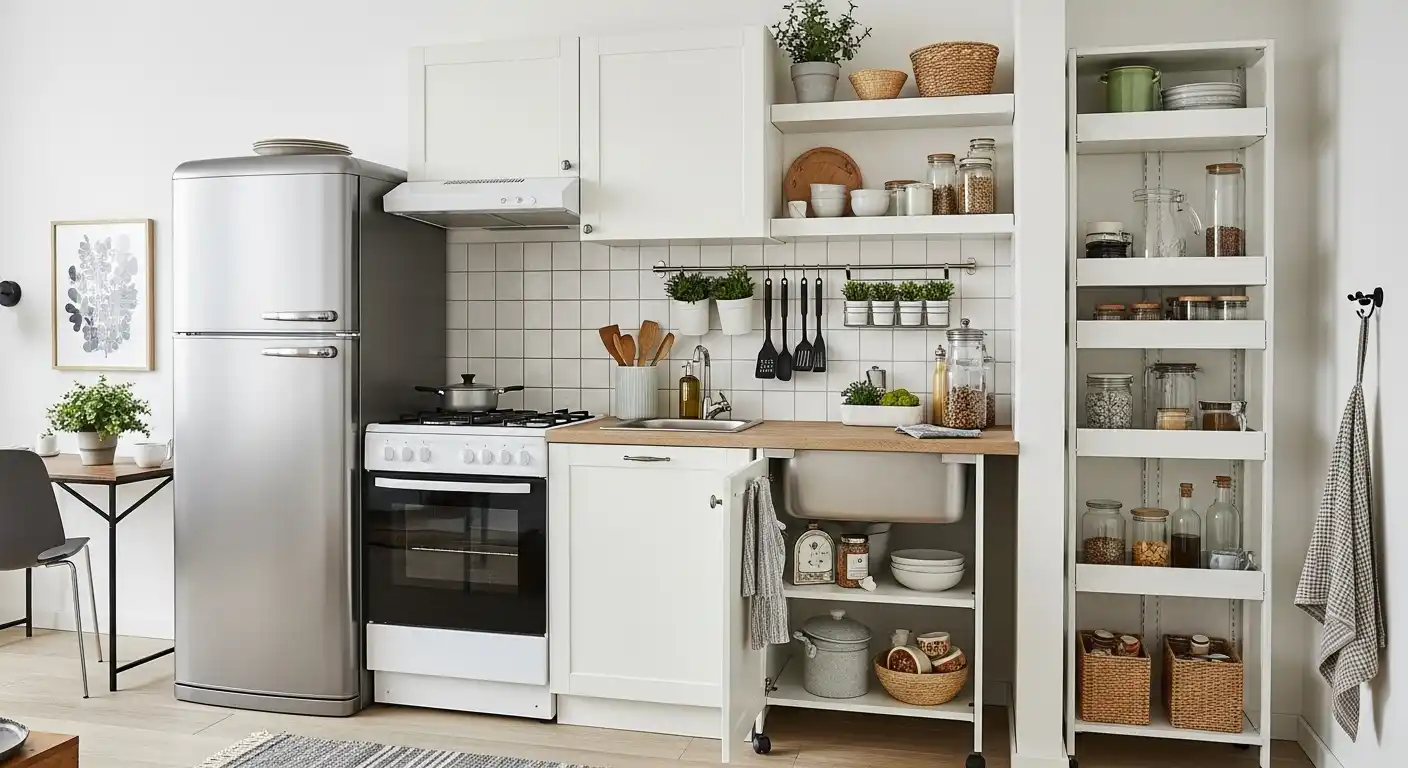 Tiny Kitchen Organization Ideas: 23 Smart Ways To Save Space