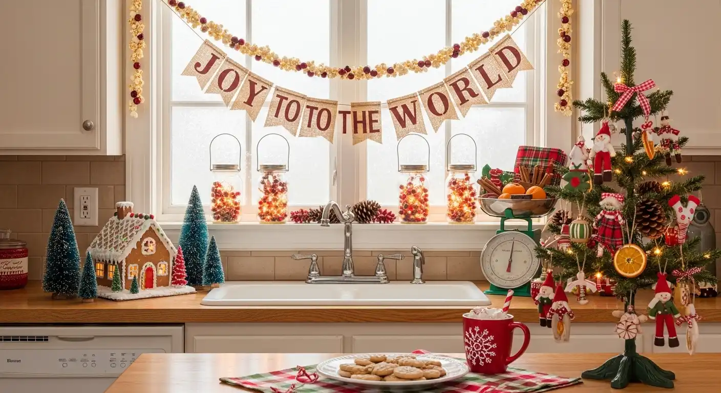 DIY Christmas Kitchen Decor: 21 Simple Fixes For A Dull Holiday Setup