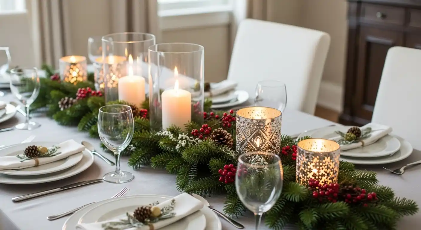 DIY Christmas Centerpiece: 25 Ways To Fix A Dull Holiday Table