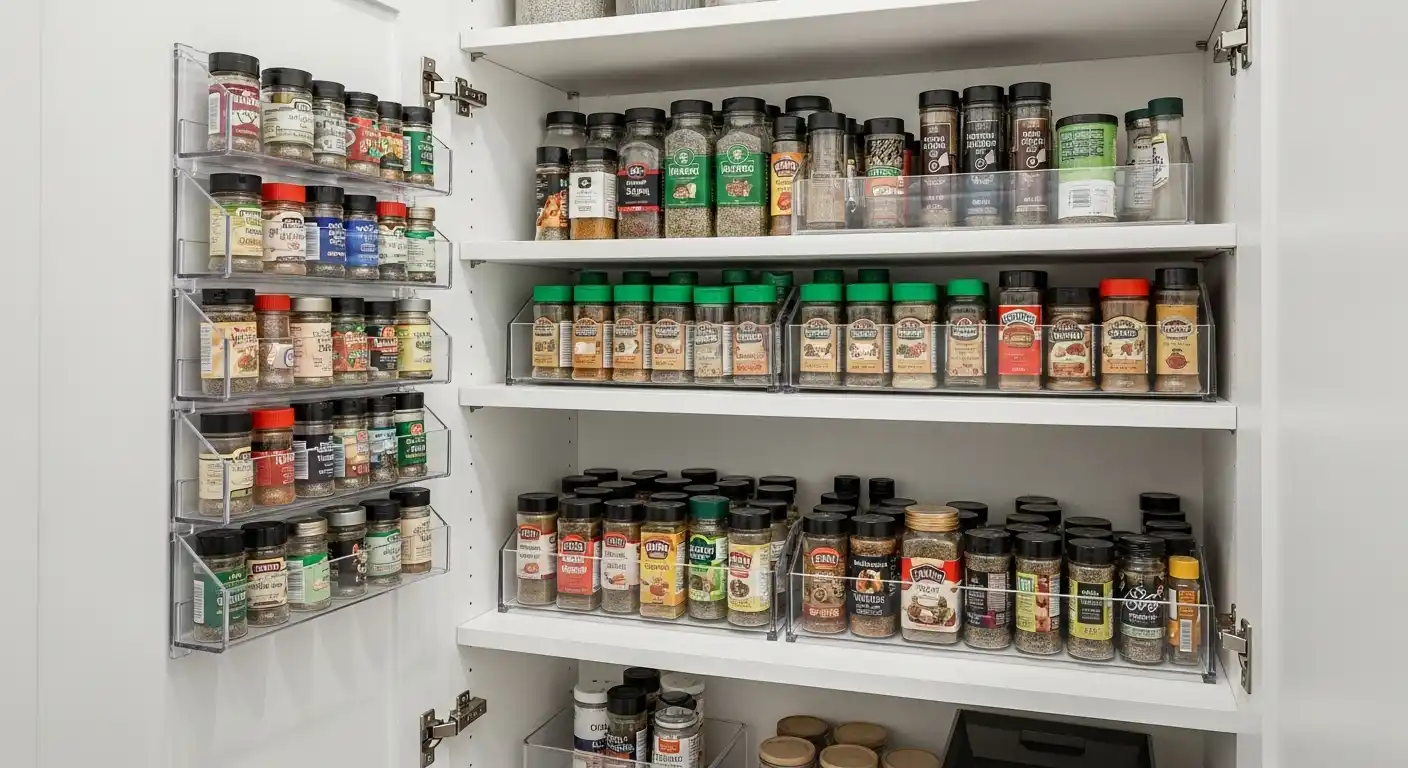 Pantry Spice Organization Ideas: 21 Smart Ways To Save Space